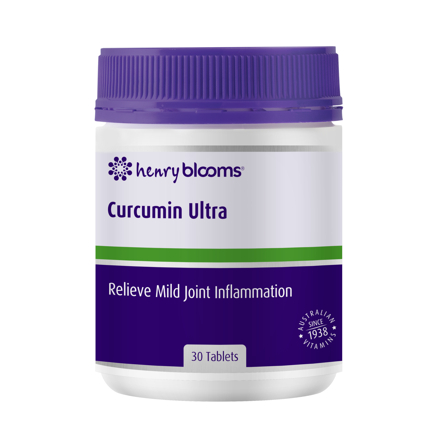 Curcumin Ultra 30 vegetarian tablets – Henry Blooms