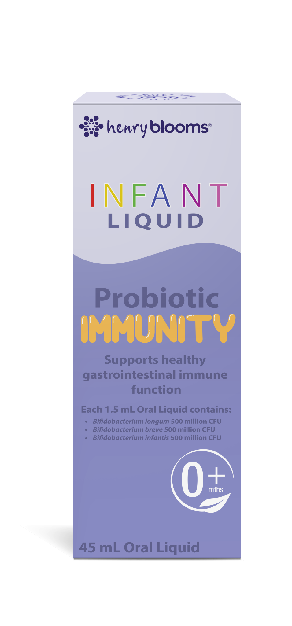 Infant Liquid Probiotic Immunity 45 mL Oral Liquid – Henry Blooms