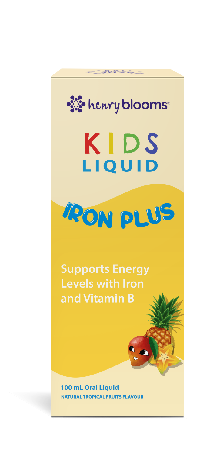 Kids Liquid Iron Plus 100 mL Oral Liquid – Henry Blooms