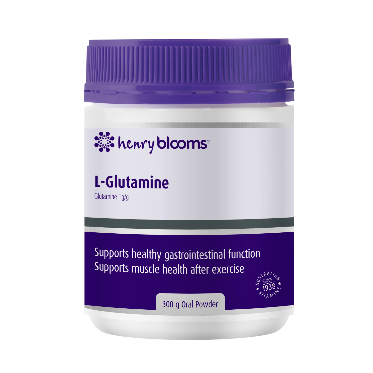 L-Glutamine 300 g Oral Powder – Henry Blooms