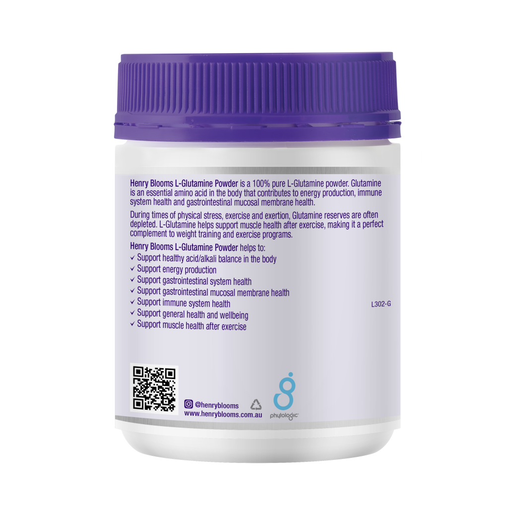 L-Glutamine 300 g Oral Powder – Henry Blooms