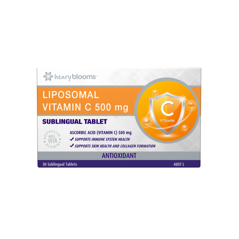 HB Liposomal Vitamin C 500mg Sublingual Tablet 30s – Henry Blooms